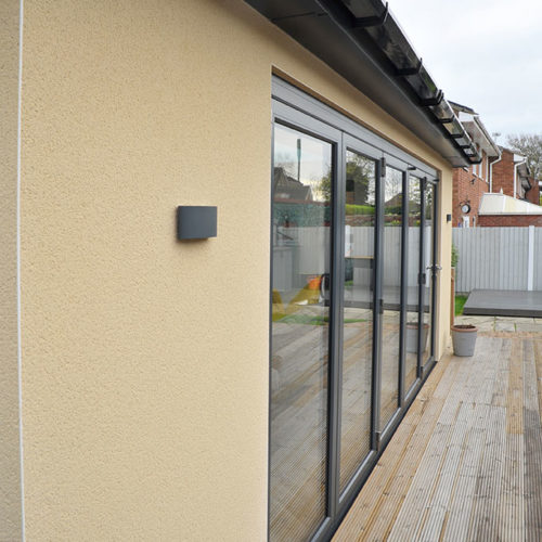 Home extension with bi-fold and lantern (atrium) roof - Acorn Windows
