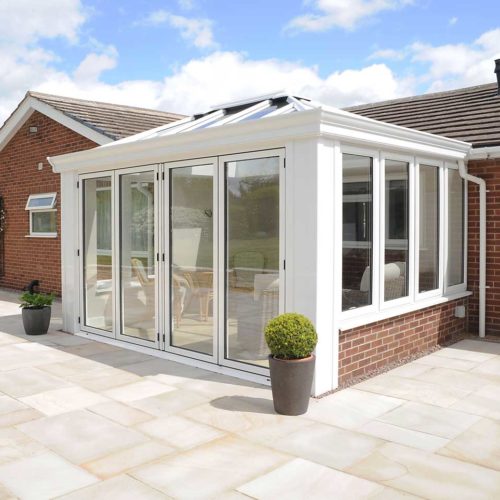 Edwardian Conservatory - Split Bi-Fold Door - Acorn Windows